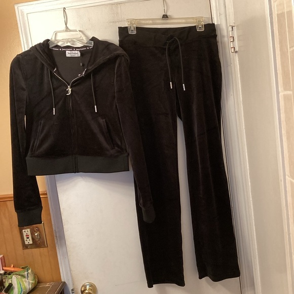 juicy-couture-pants-jumpsuits-nwt-juicy-couture-black-velour